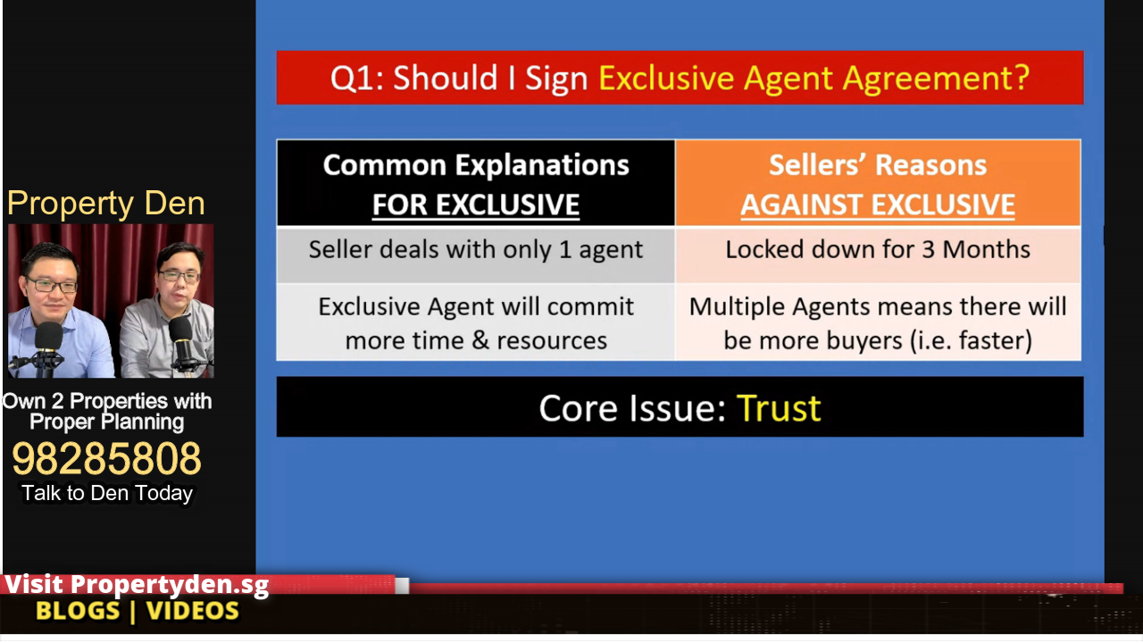Sign Seller Exclusive Agreement | 1% Commission | Seller FAQ