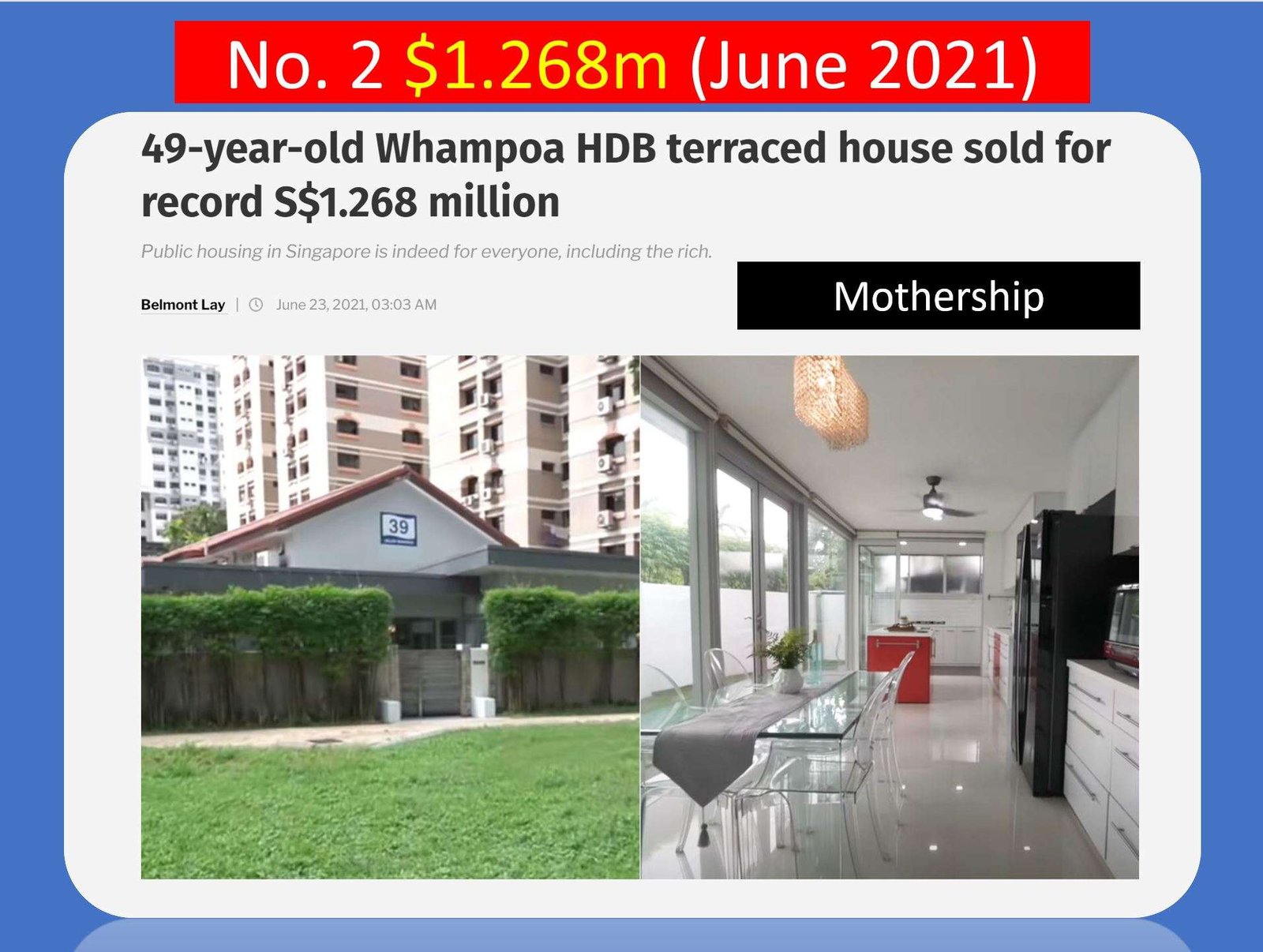 Bishan HDB Broke Million Dollar Record@$1.29m | Property Den
